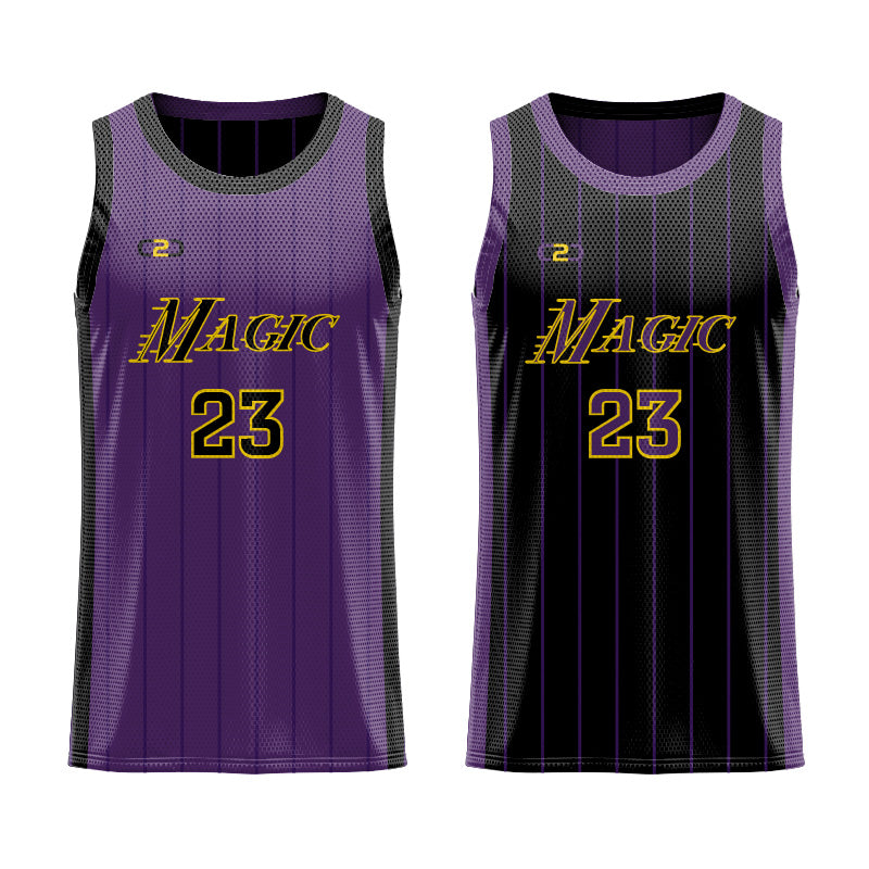 Lakers-Inspired Core Reversible Basketball Singlet Design Your Own ...